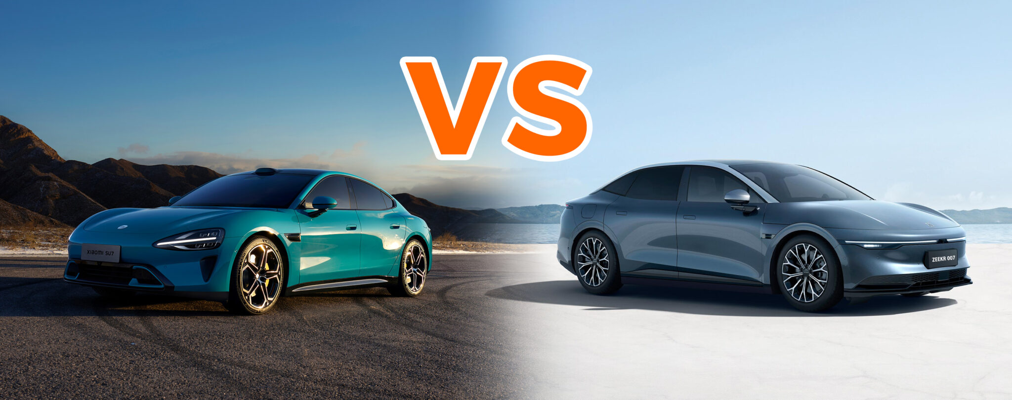 Xiaomi SU7 vs ZEEKR 007