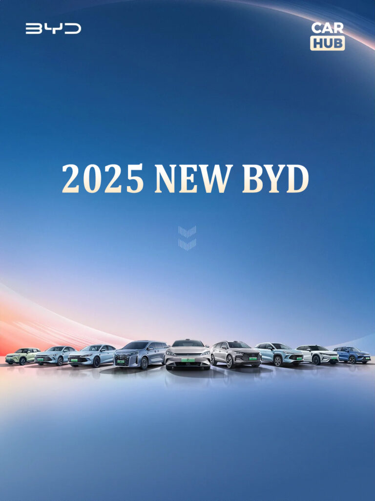 BYD 2025 New Models Unveiled